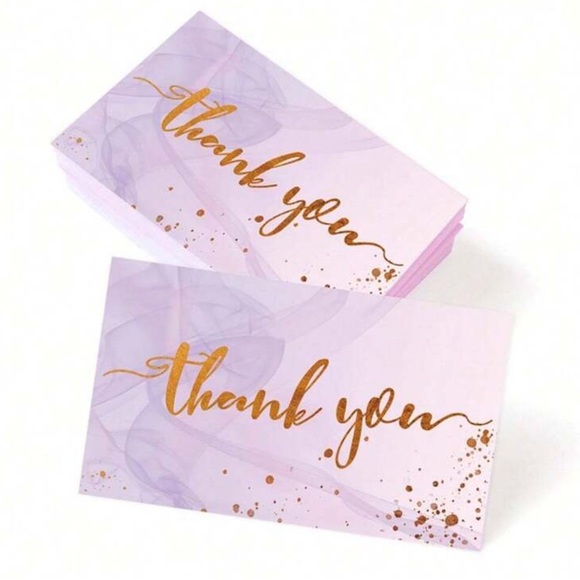 Design | 5 Count Of Thank You Cards | Poshmark